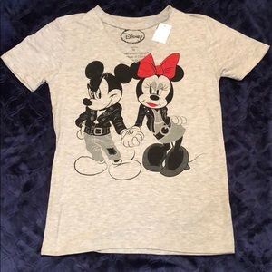 Disney | Tops | Nwt Mickey And Minnie Mouse Disney Cut Out Top | Poshmark